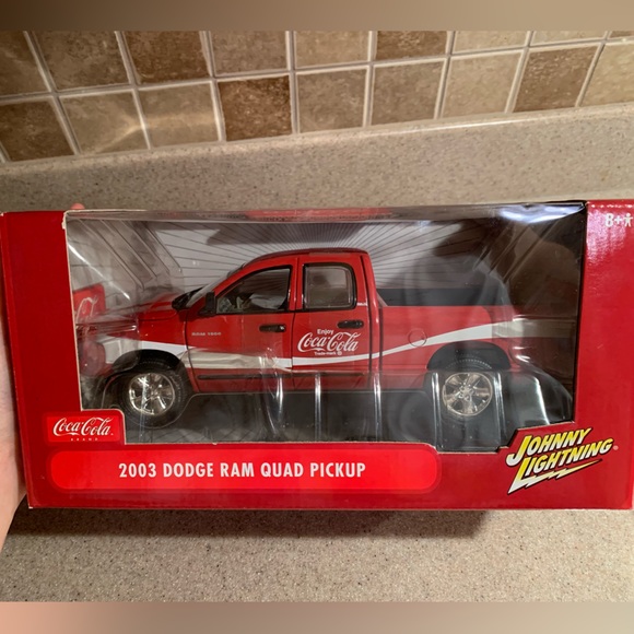 Coca Cola | Toys | Nwt 203 Dodge Ram Quad Coca Cola Pick Up Truck ...